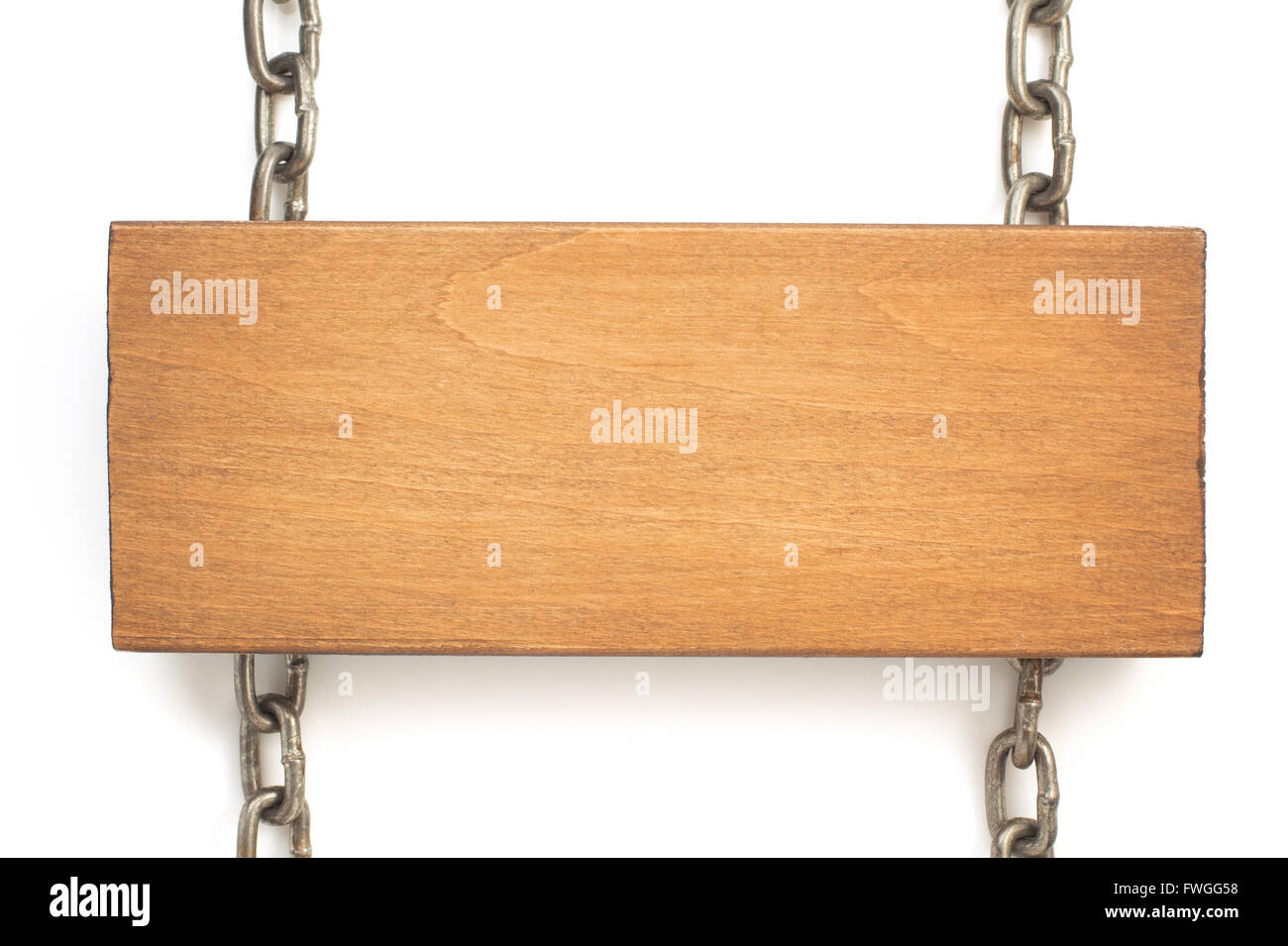 hanging signboard isolated on white background Stock Photo - Alamy