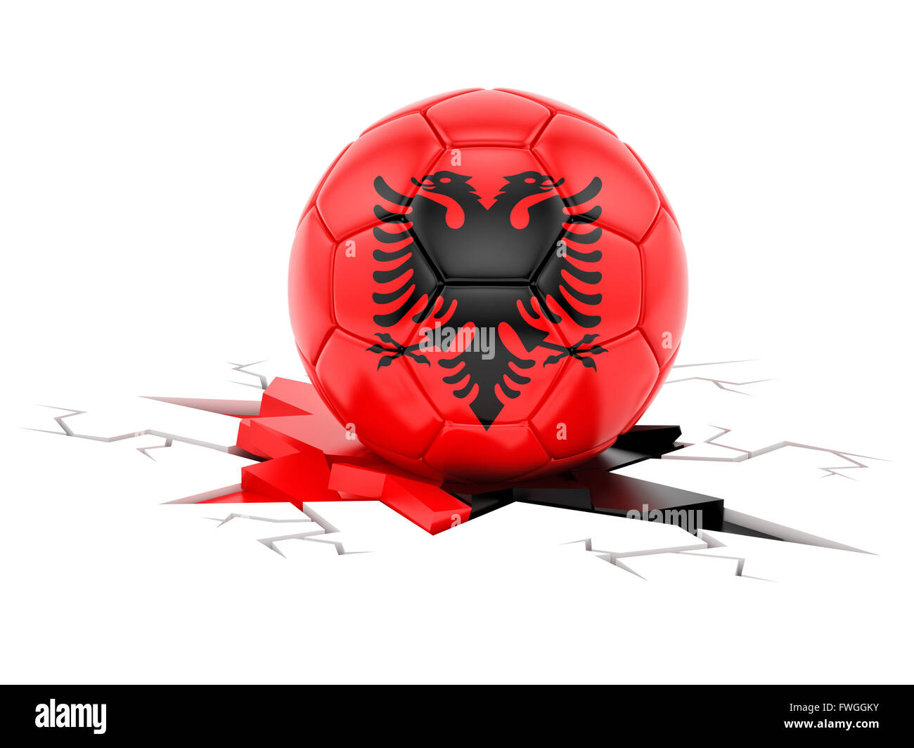 Albania football team Cut Out Stock Images & Pictures - Alamy