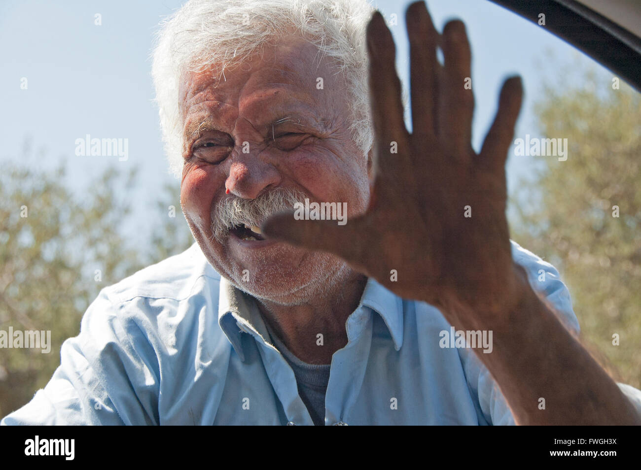 Portrait old greek man moustache hi-res stock photography and images ...