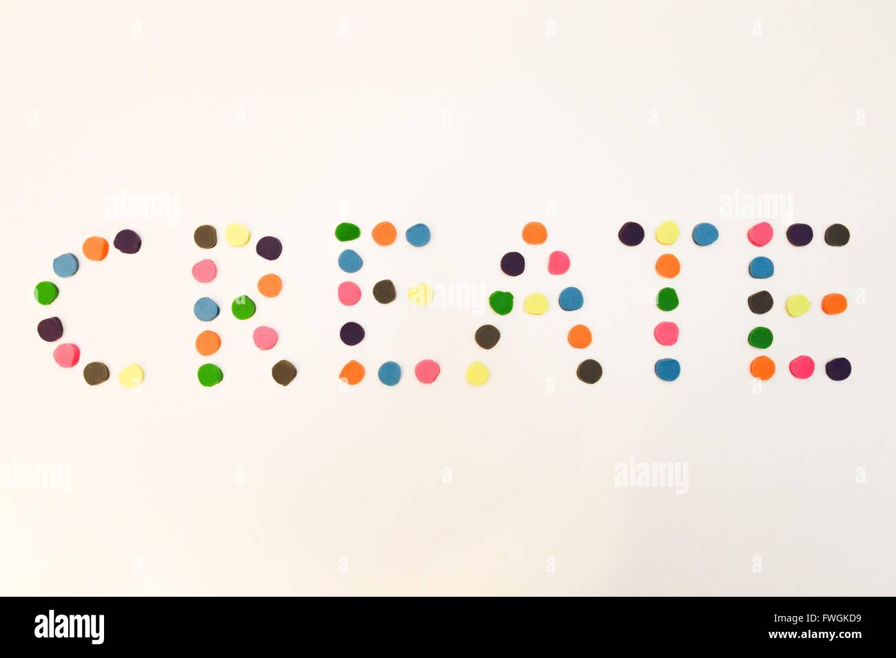 Dots and text hi-res stock photography and images - Alamy