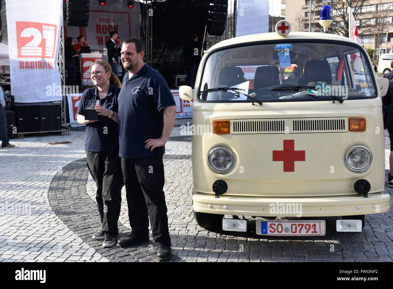 60 years of the Volkswagen Transporter from Hanover Stock Photo - Alamy