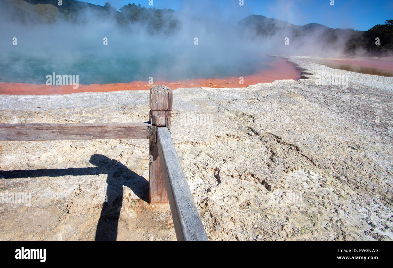 Champagne Pool, hot springs, Waiotapu Goethermal Wonderland, Rotorua ...