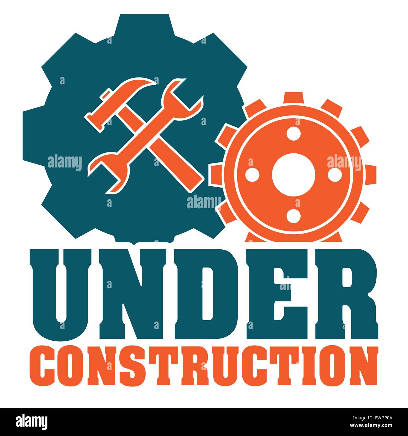 Illustration Vector Graphic Under Construction for different purpose in ...