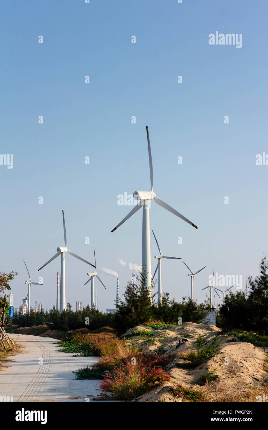 China wind power station hi-res stock photography and images - Alamy