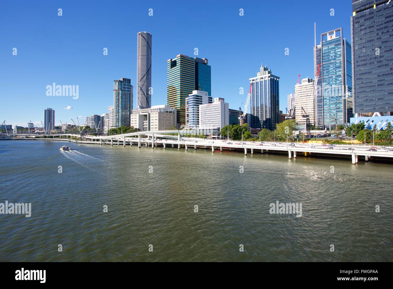 Australia brisbane city skyline hi-res stock photography and images - Alamy