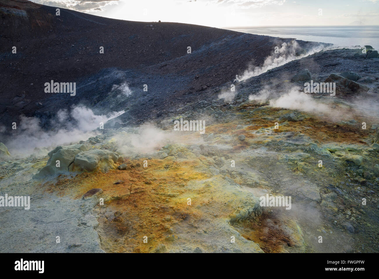 Fumarole of volcano hi-res stock photography and images - Alamy
