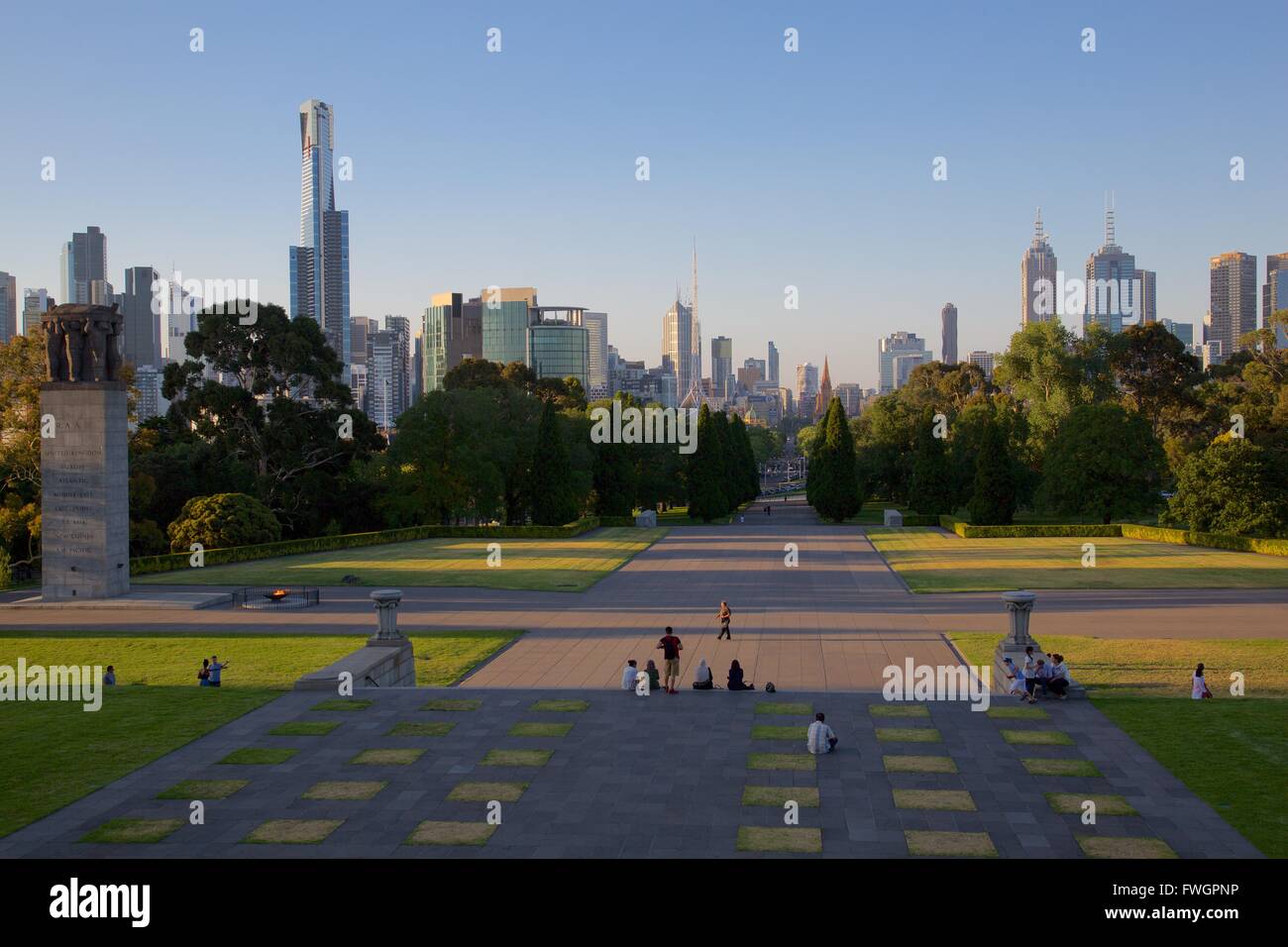 Shrine of remembrance melbourne hi-res stock photography and images - Alamy