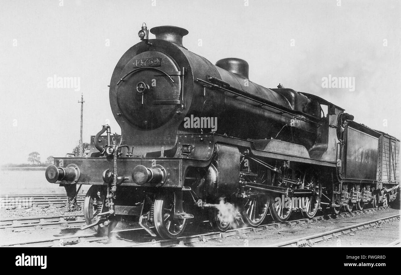 Caledonian Railway 4-6-0 River Class Steam locomotive 73 as LMS 14759 ...