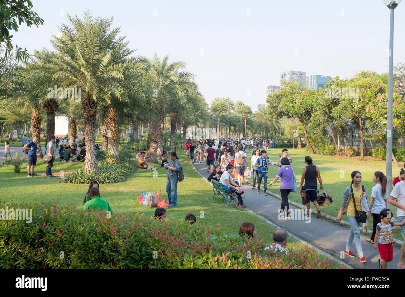 Chatuchak Park Bangkok Thailand Stock Photo - Alamy