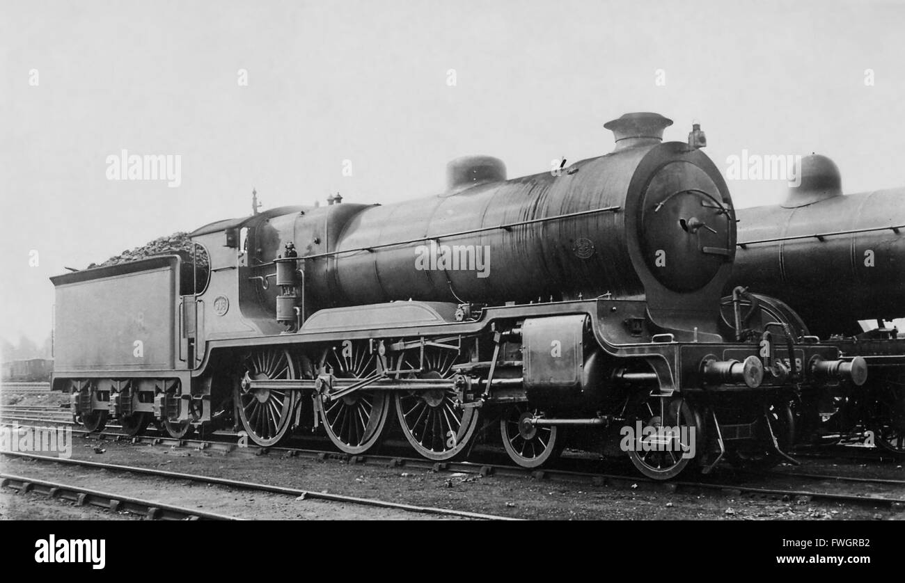 Caledonian Railway 4-6-0 River Class Steam locomotive 938 Stock Photo ...