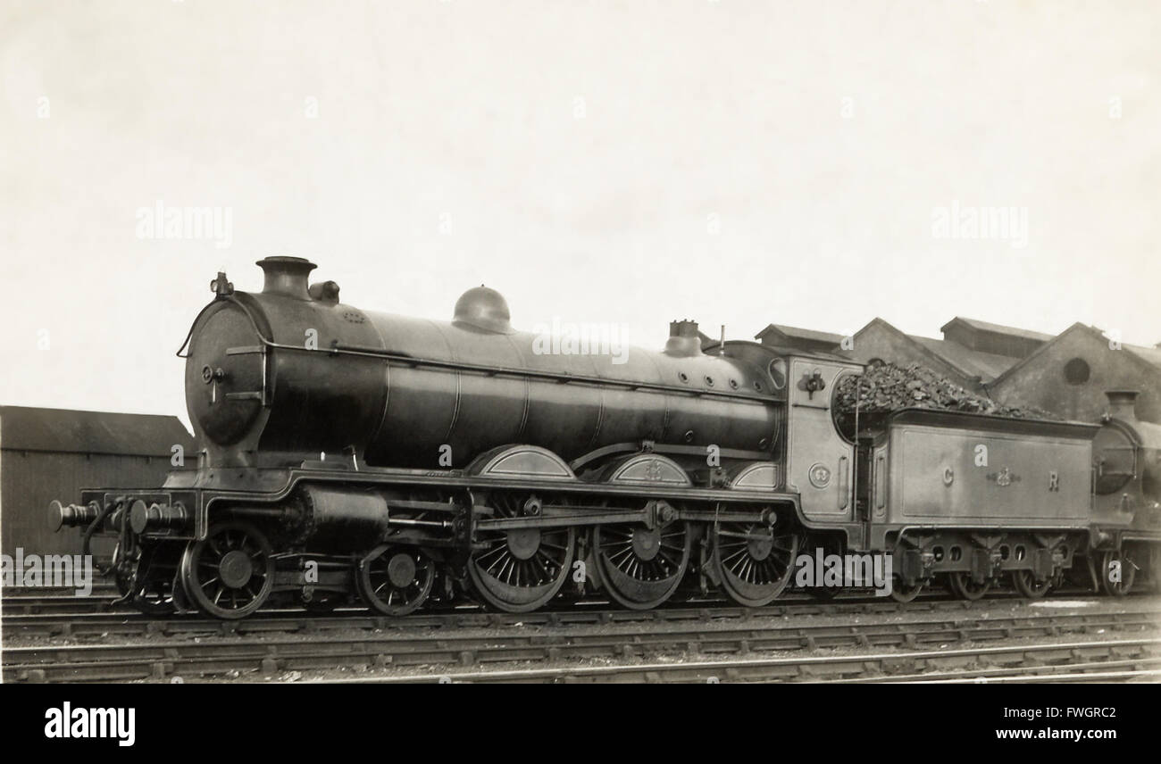 Caledonian Railway 4-6-0 steam locomotive of Class 60 No.63 Stock Photo ...