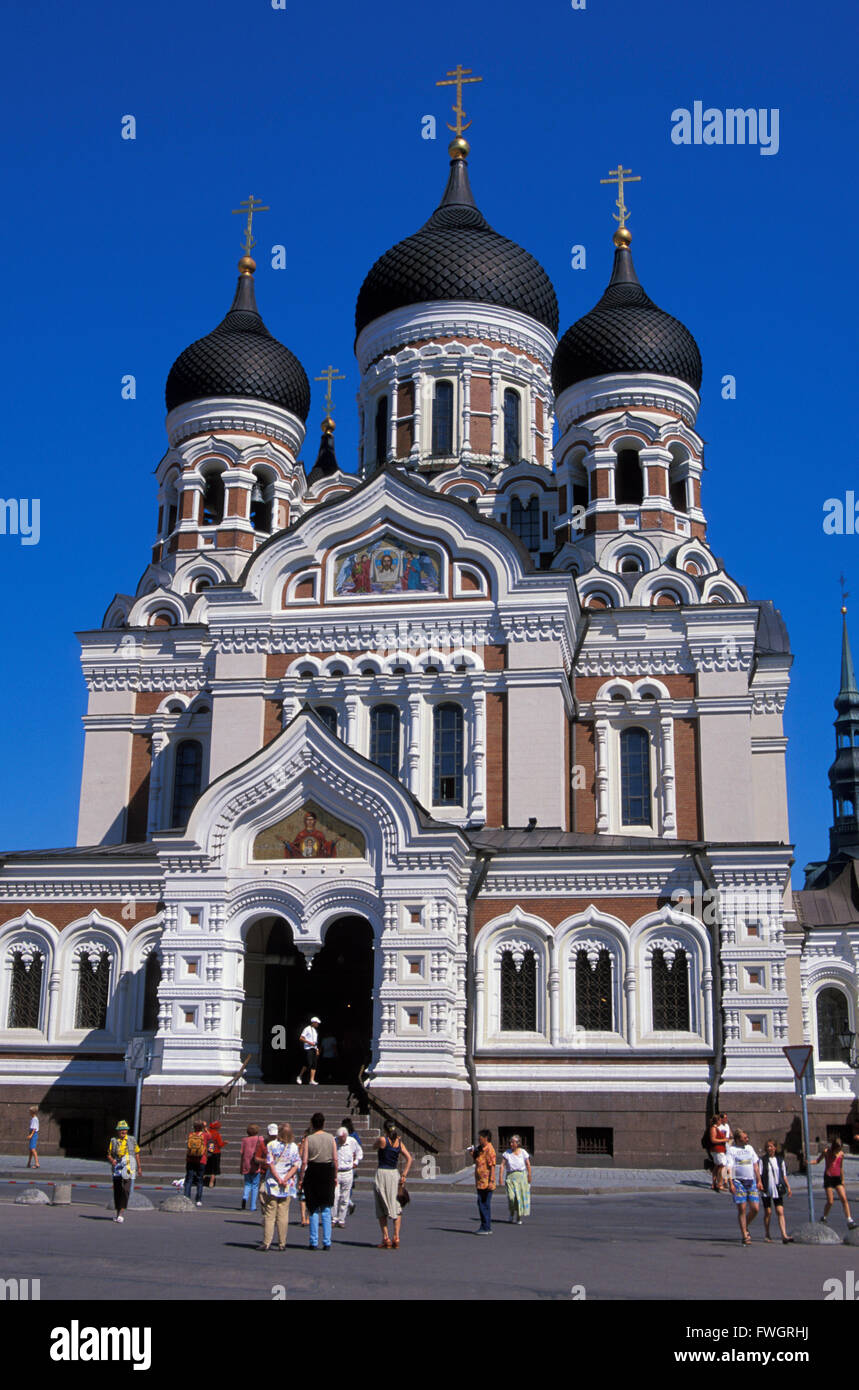 Alexander nevski cathedral tallinn hi-res stock photography and images ...