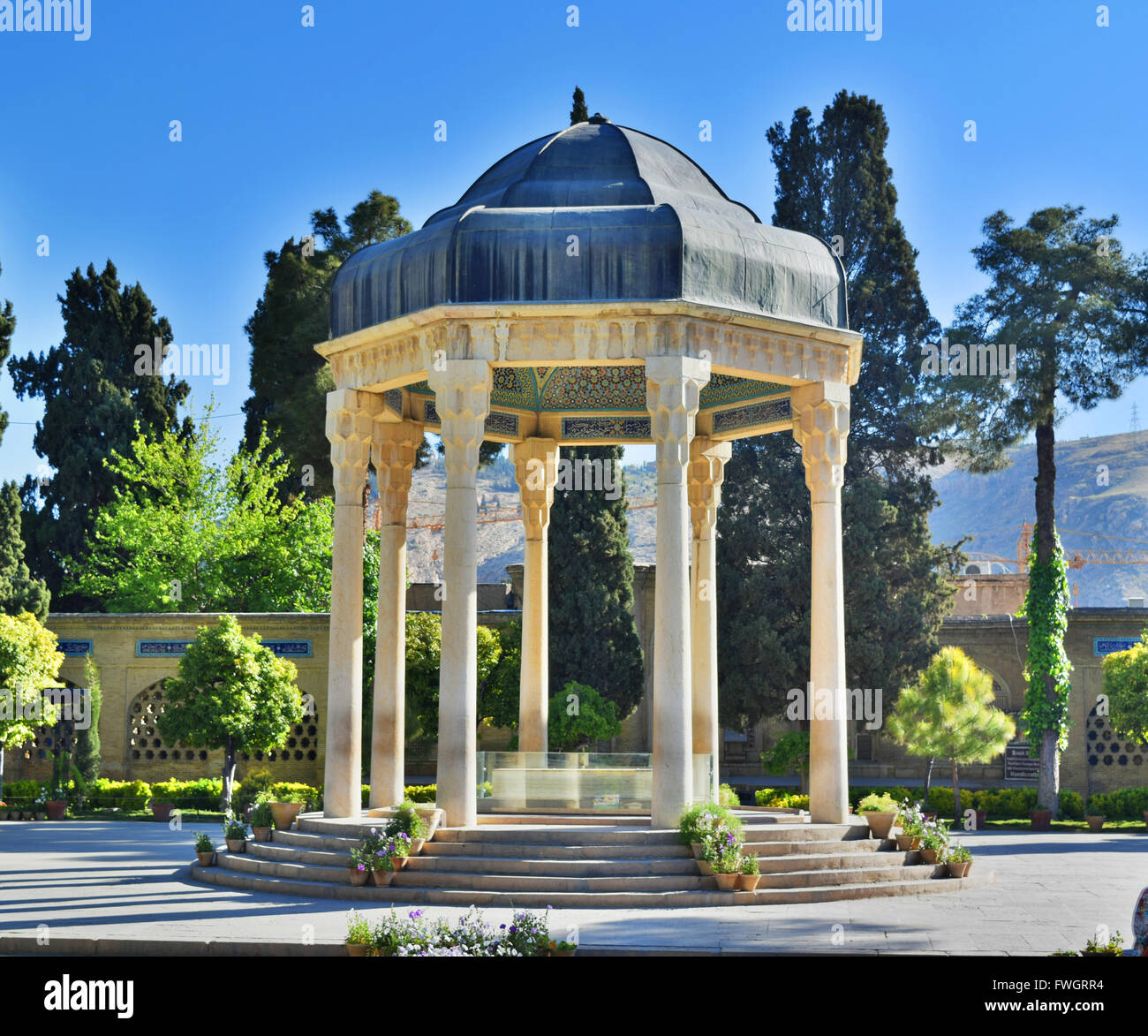 Tomb of hafez, iran hi-res stock photography and images - Alamy
