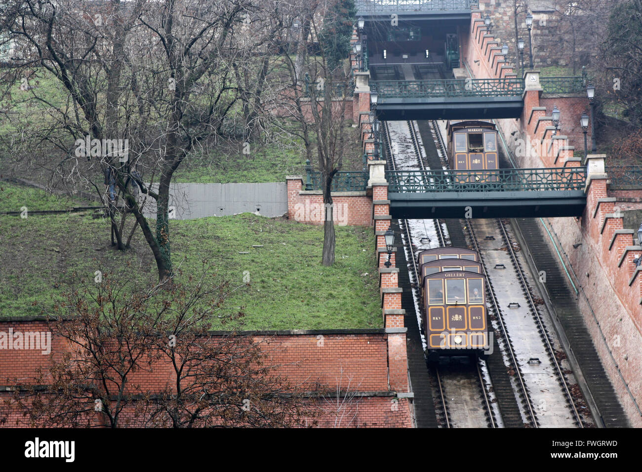 Funicular buda castle hi-res stock photography and images - Alamy