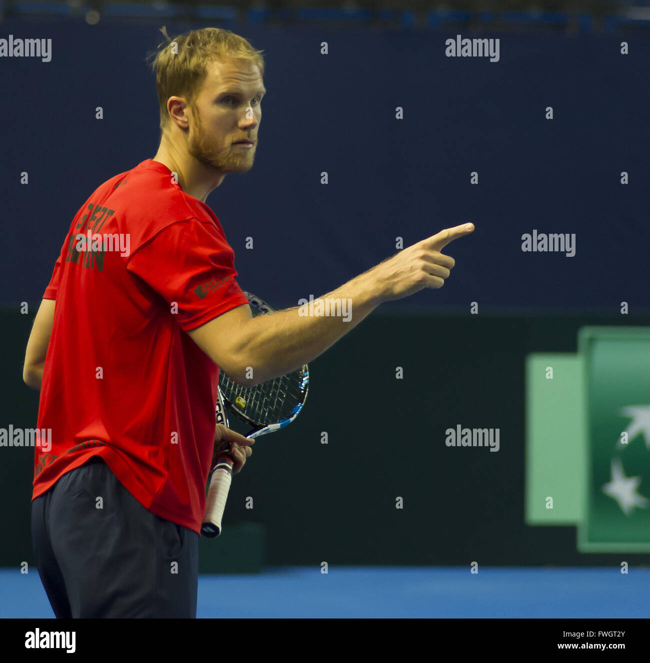 Davis Cup Tennis - Day 2 Featuring: Dominic Inglot (GBR) Where ...