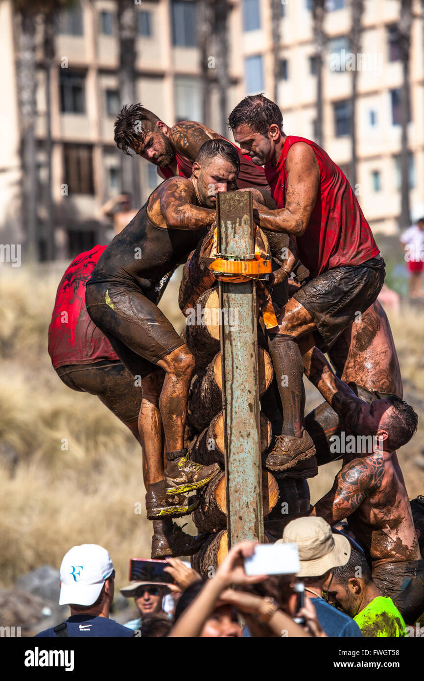 spartan race competition Stock Photo - Alamy