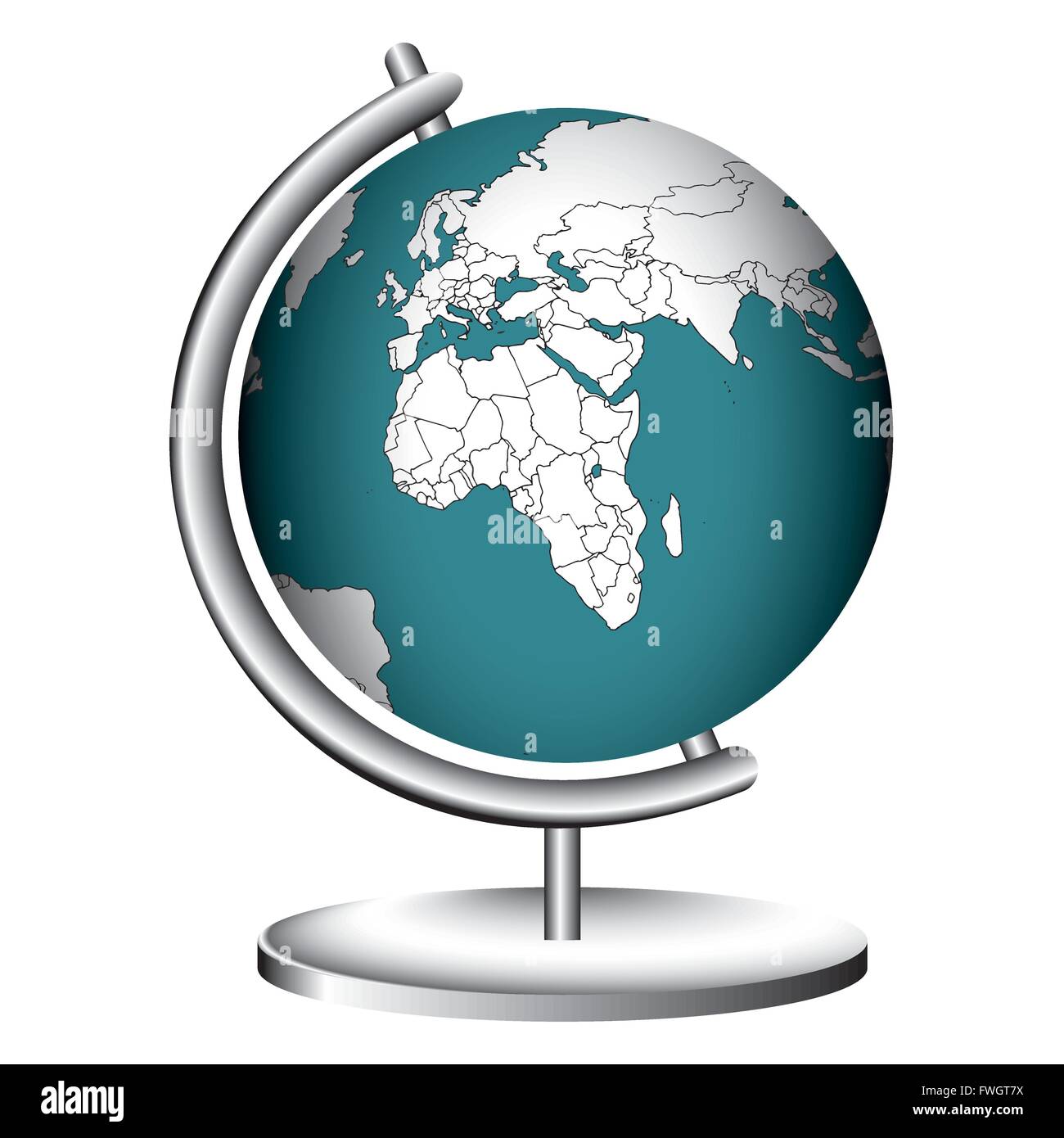 Illustration Vector Graphic Globe Europe for different purpose in web ...