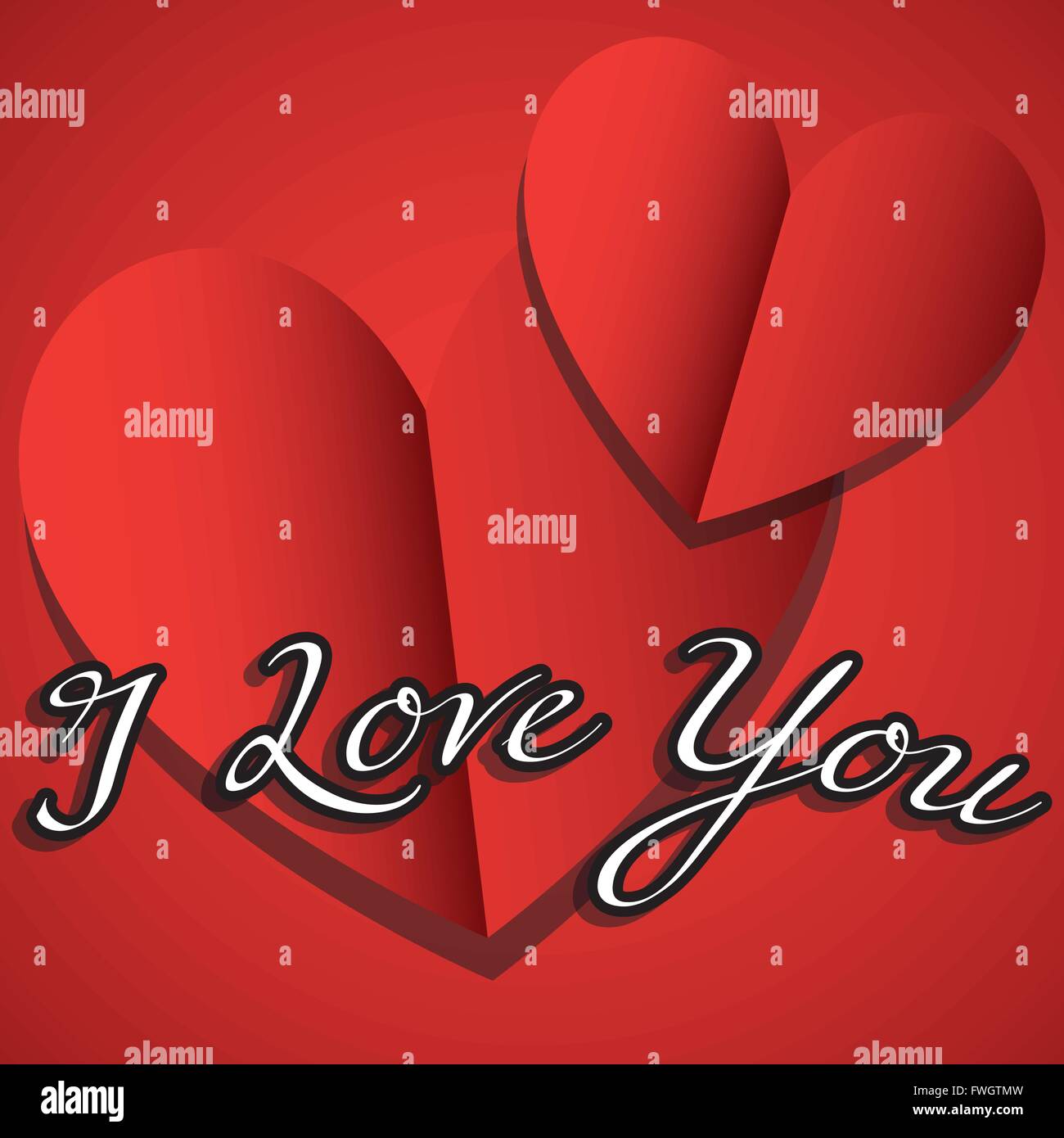 Illustration Vector Graphic Hearts, Love and Romantic for different ...