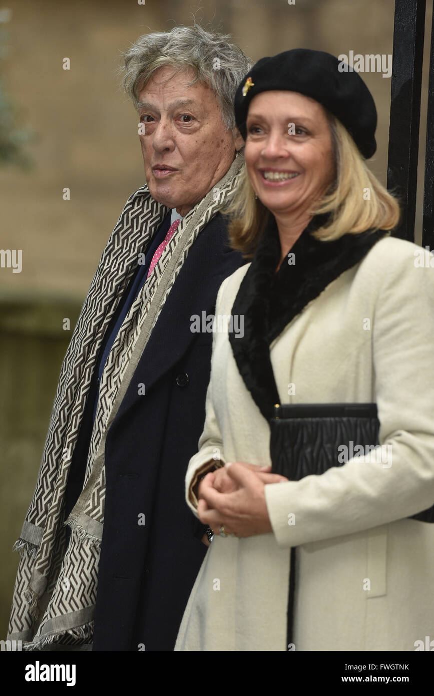 Rupert Murdoch and Jerry Hall wedding at St. Bride's Church on Fleet ...
