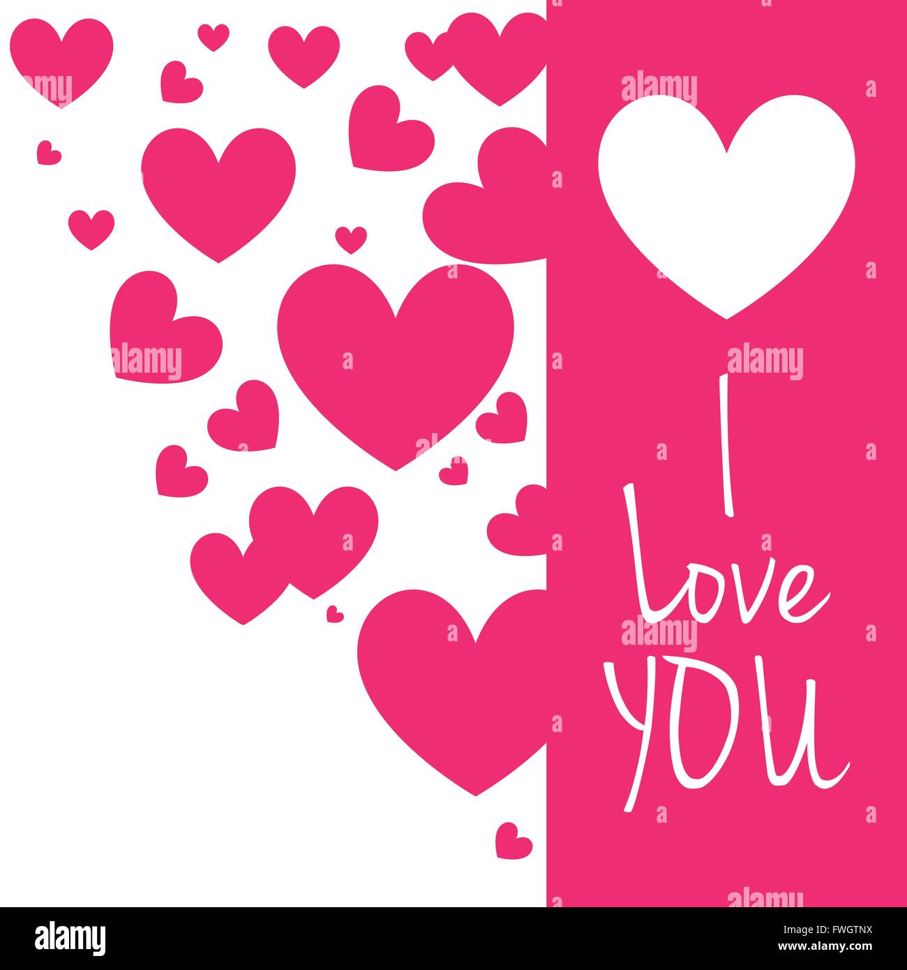 Illustration Vector Graphic Hearts, Love and Romantic for different ...