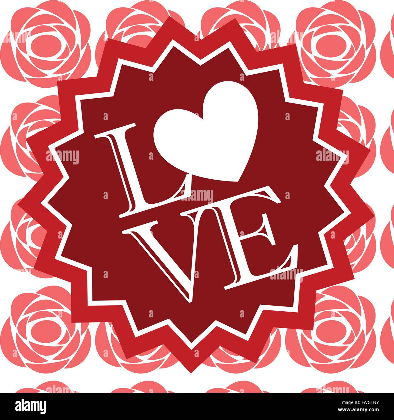 Illustration Vector Graphic Hearts, Love and Romantic for different ...