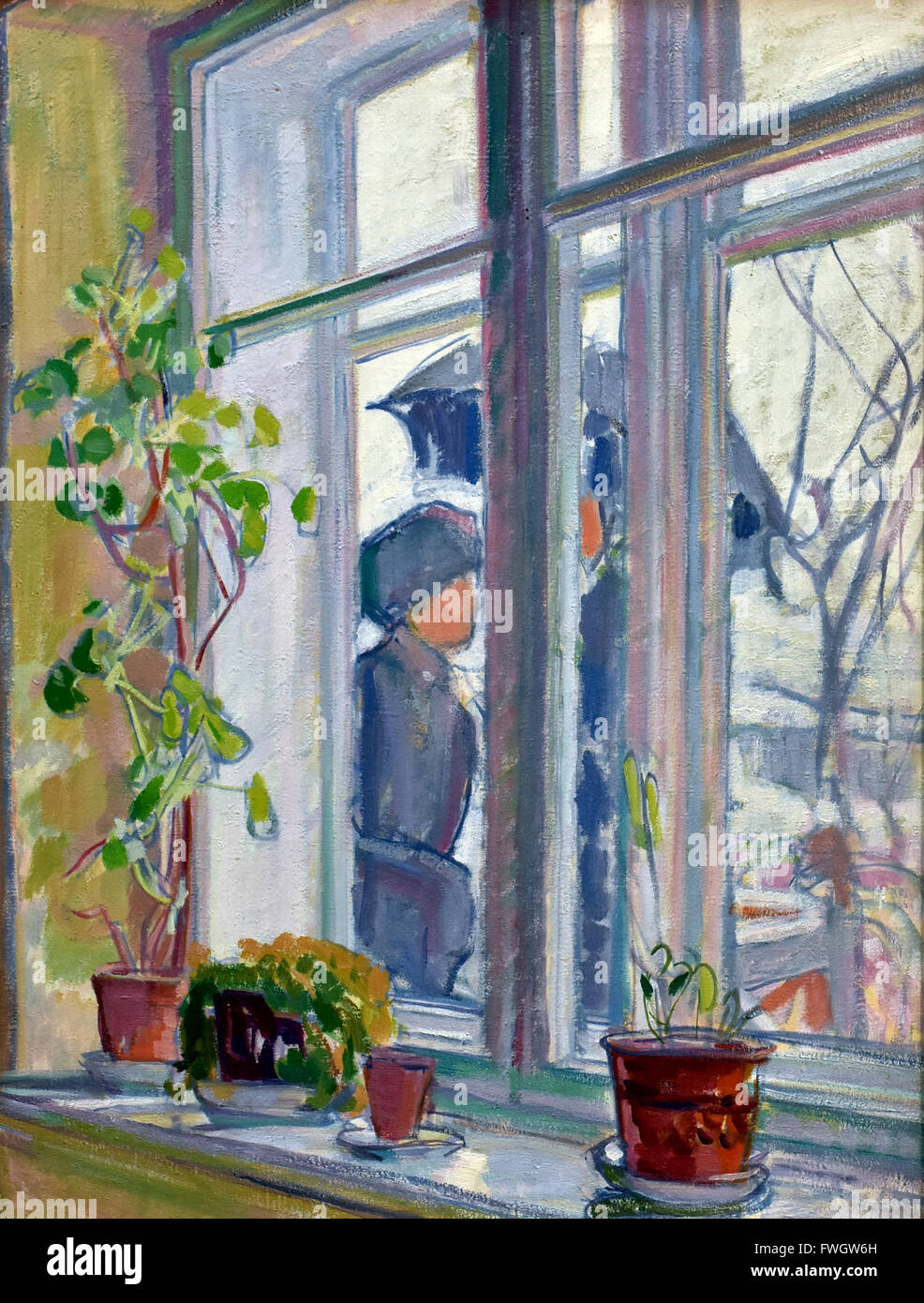 Winter walk in Kalwaria 1907 Wojciech Weiss 1875 – 1950 Polish painter ...