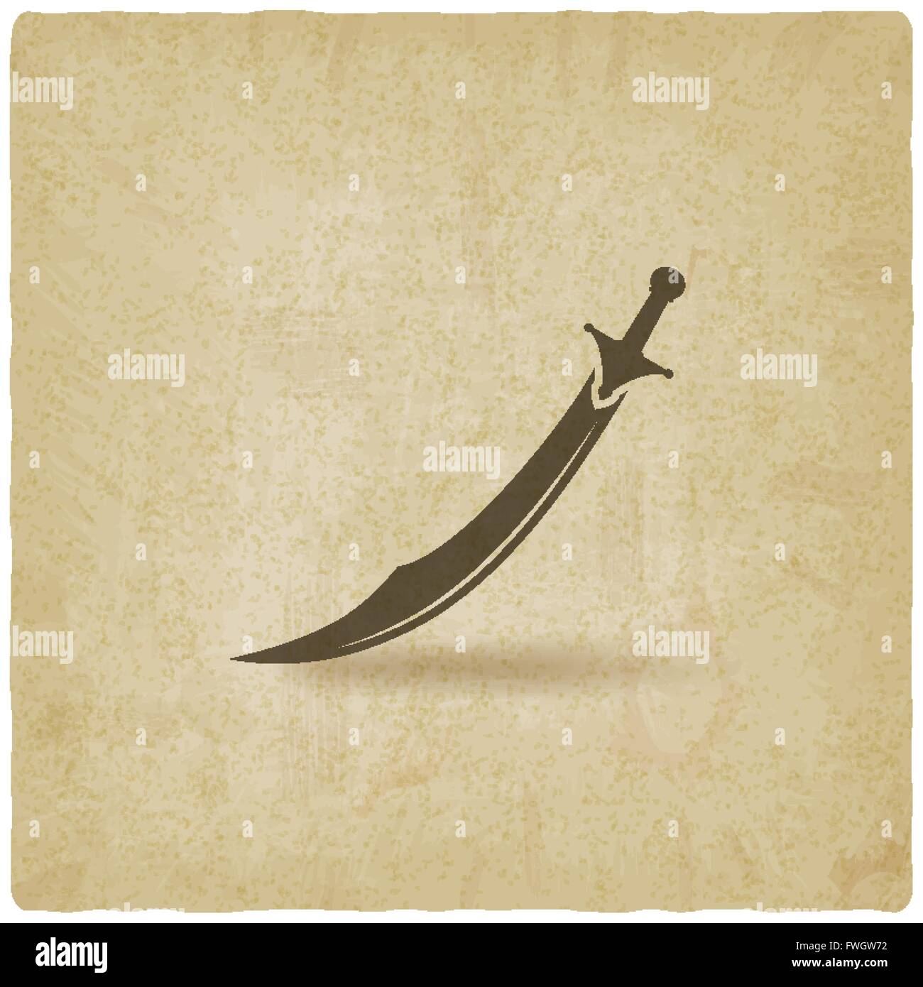 Arabian Sword Vector