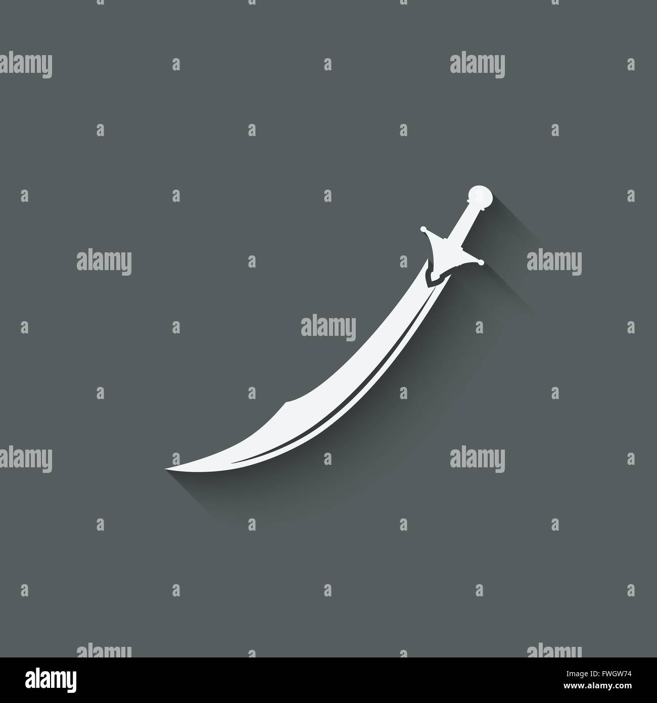 Scimitar Logo Stock Vector Images - Alamy