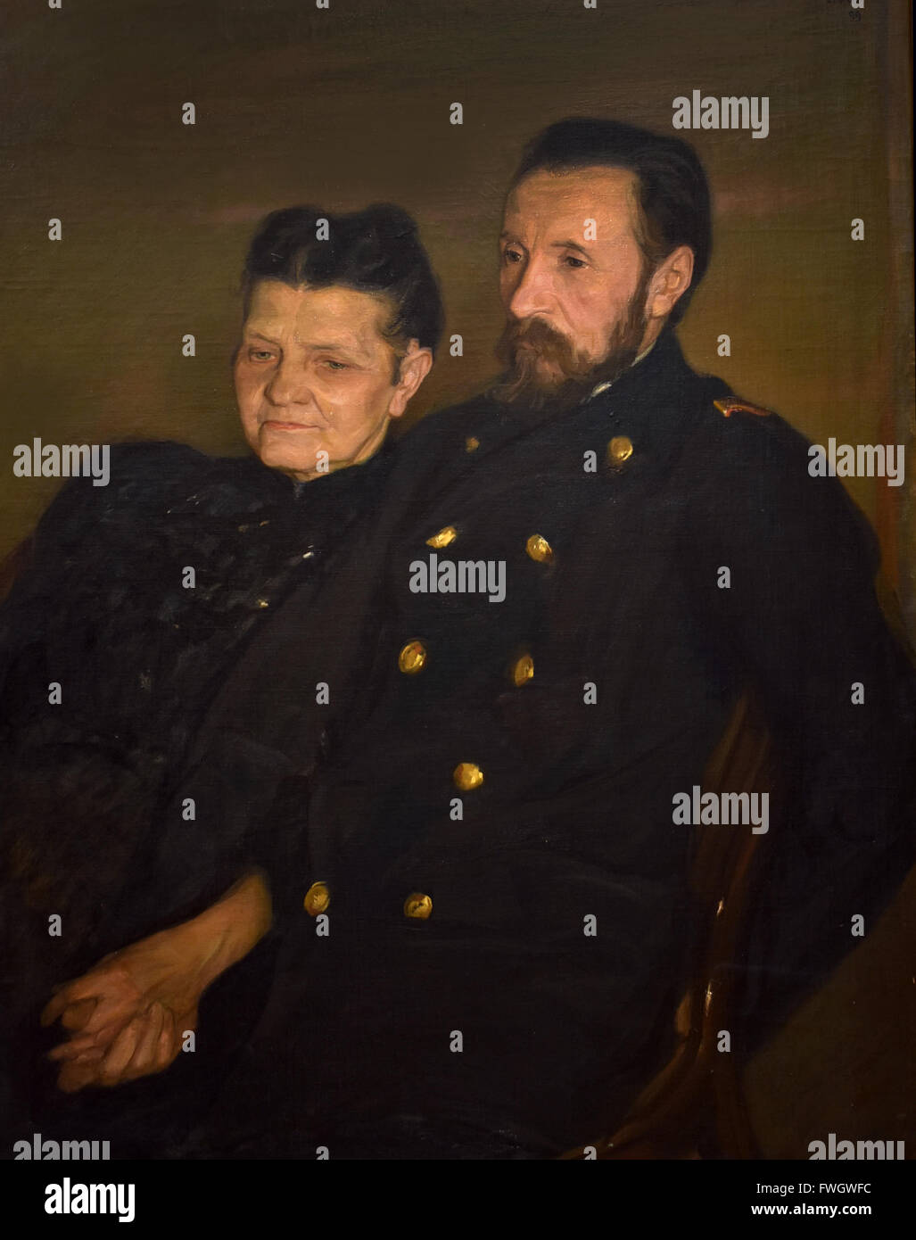 Portrait of the Artist`s Parents 1899 Wojciech Weiss 1875 – 1950 Polish ...