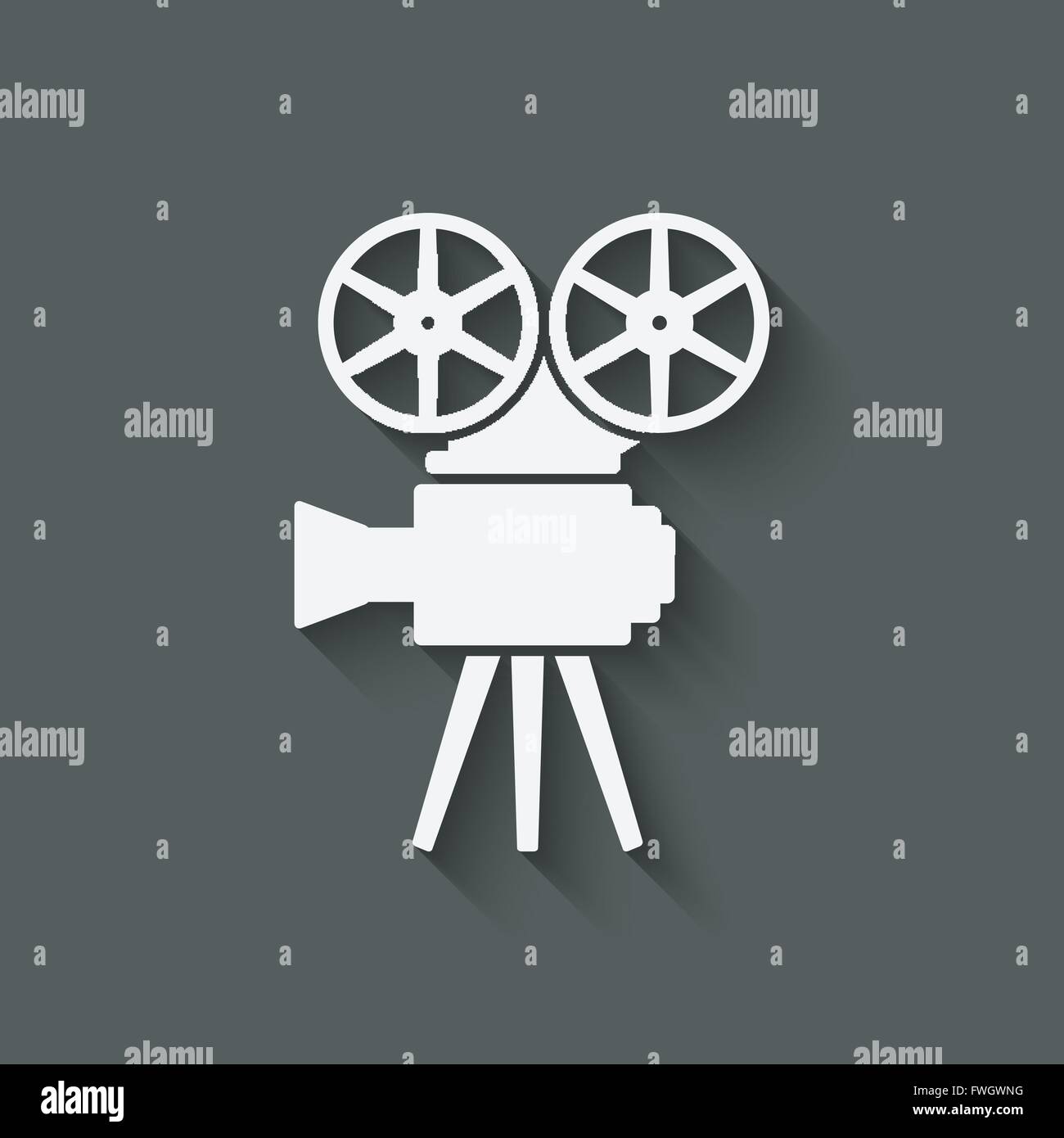 camera design element - vector illustration. eps 10 Stock Vector Image ...