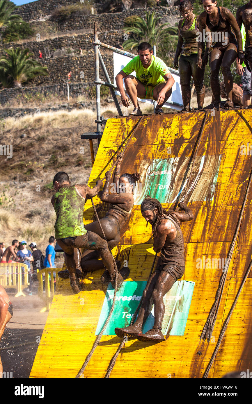 spartan race competition Stock Photo - Alamy