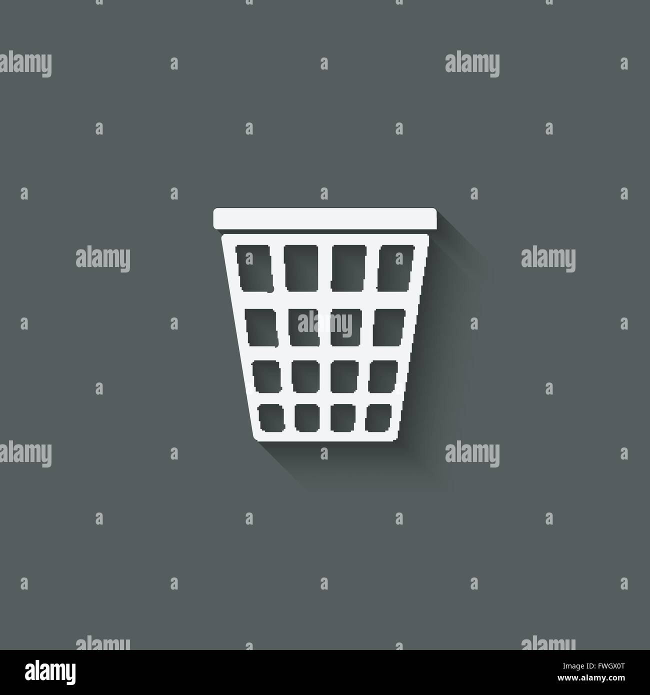Empty bucket vector vectors hi-res stock photography and images - Alamy