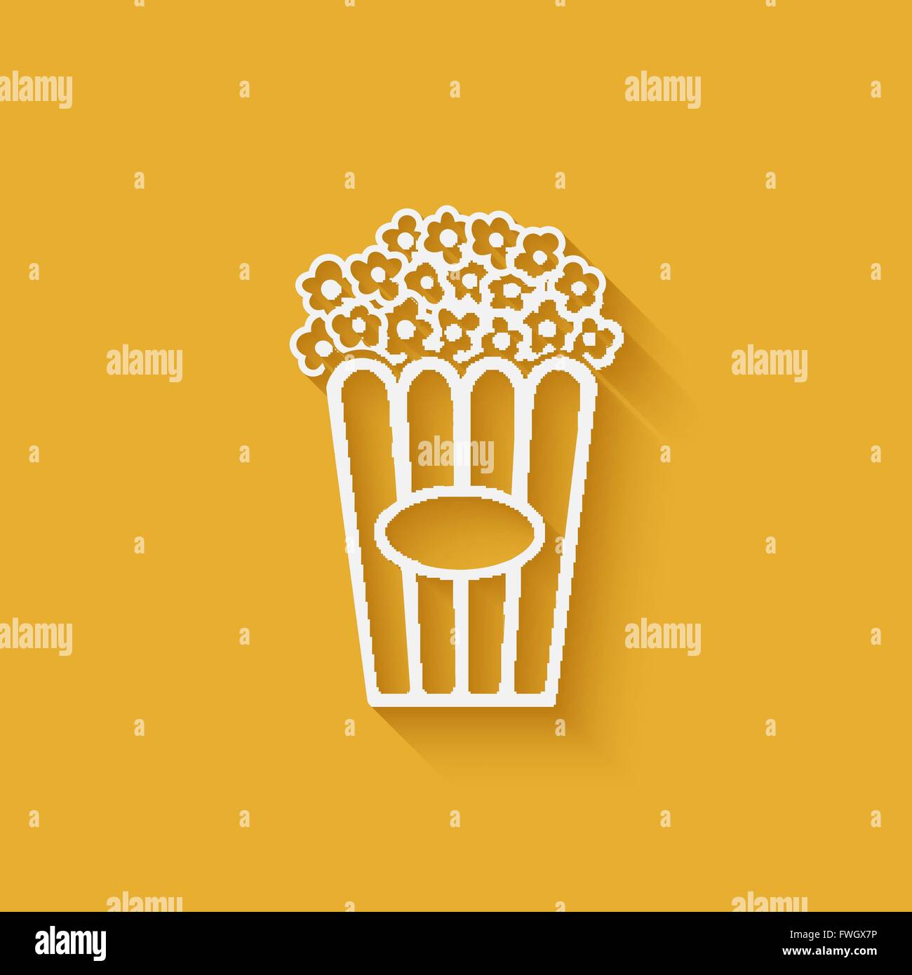 Popcorn design hi-res stock photography and images - Alamy