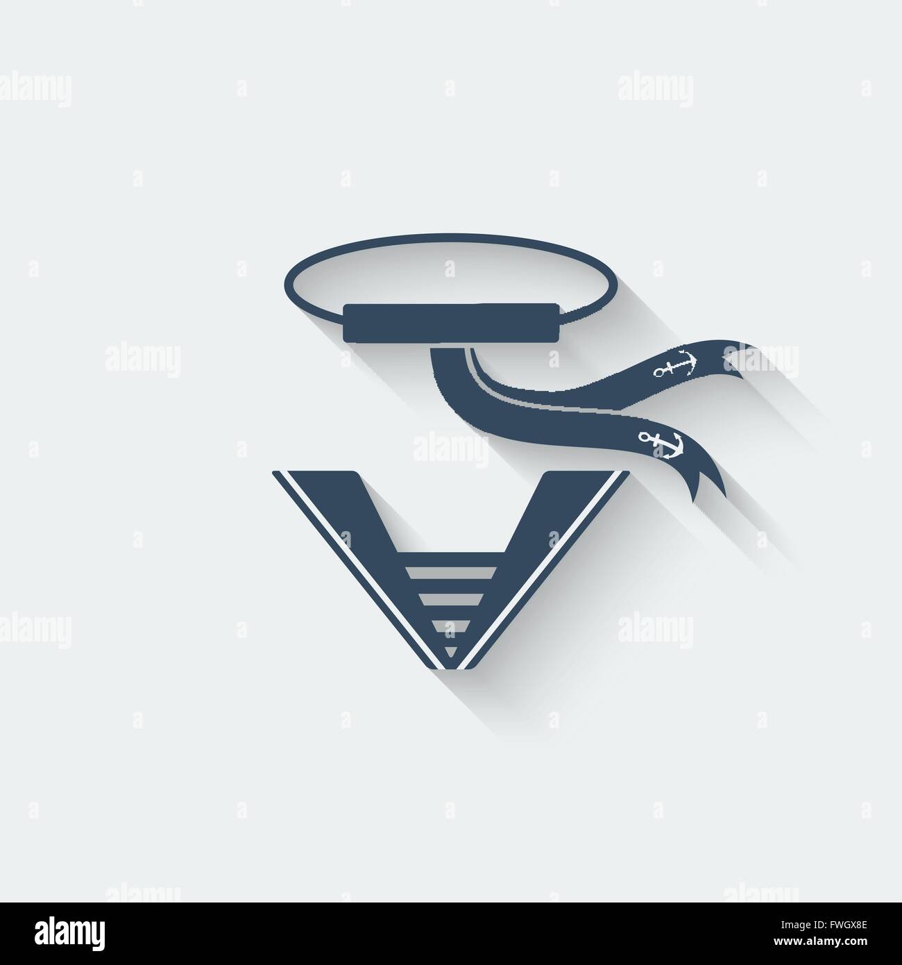 sailor clothing design element - vector illustration. eps 10 Stock ...