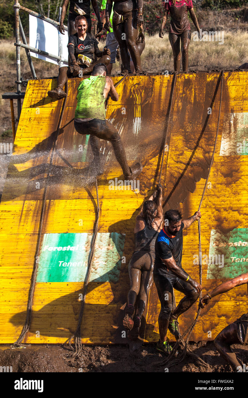 spartan race competition Stock Photo - Alamy