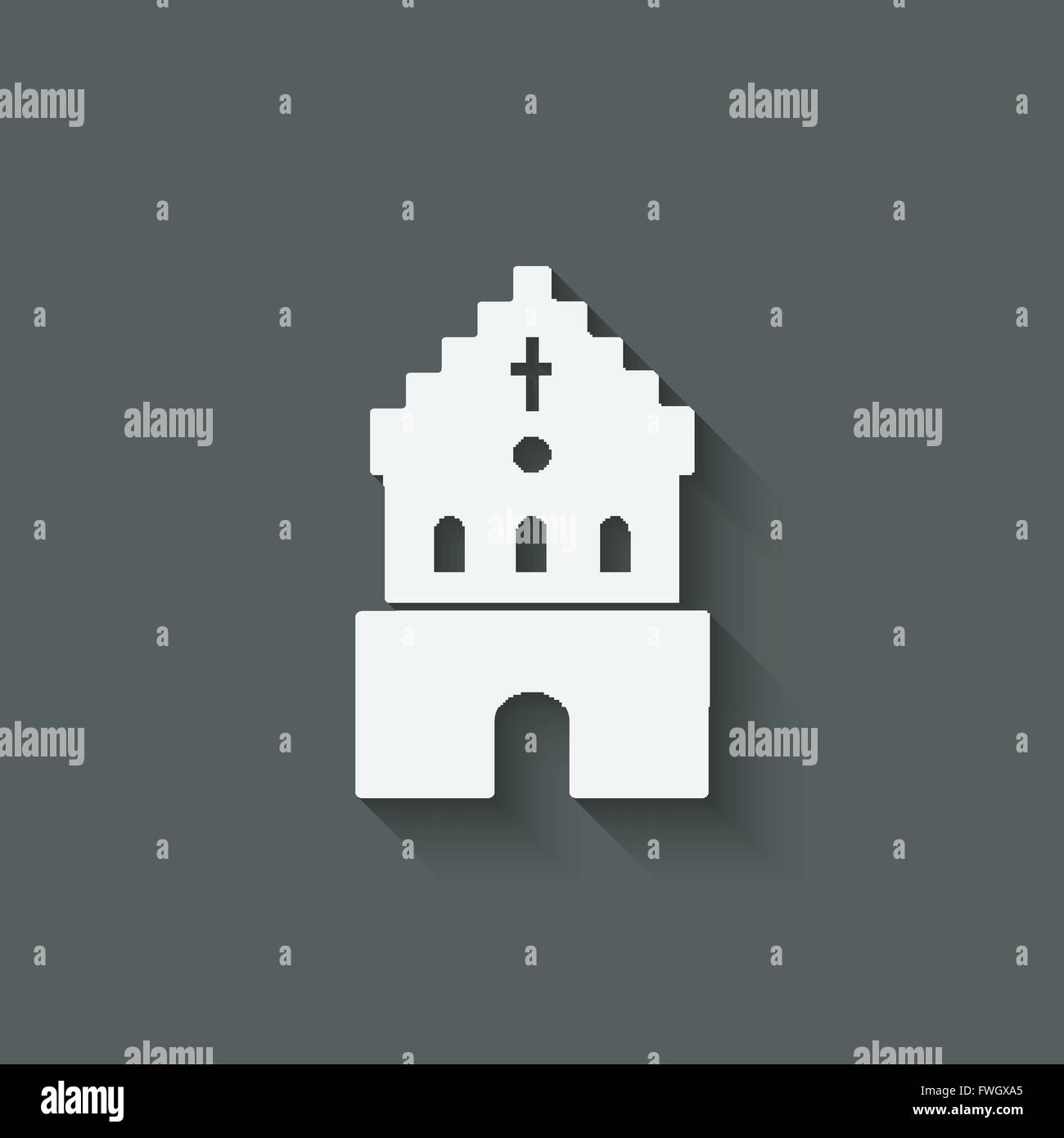 Catholic church Stock Vector Images - Alamy