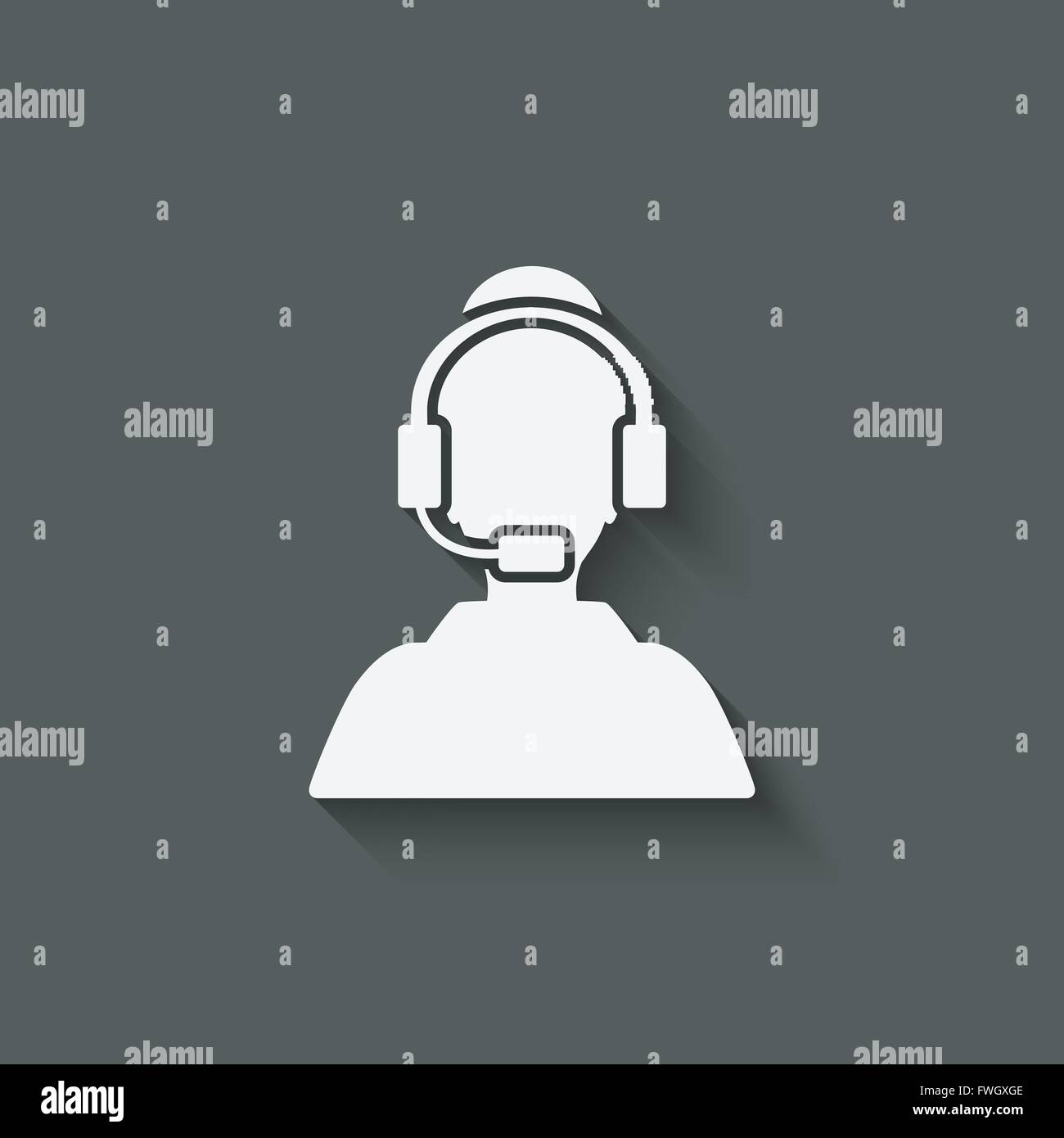 Woman call Stock Vector Images - Alamy