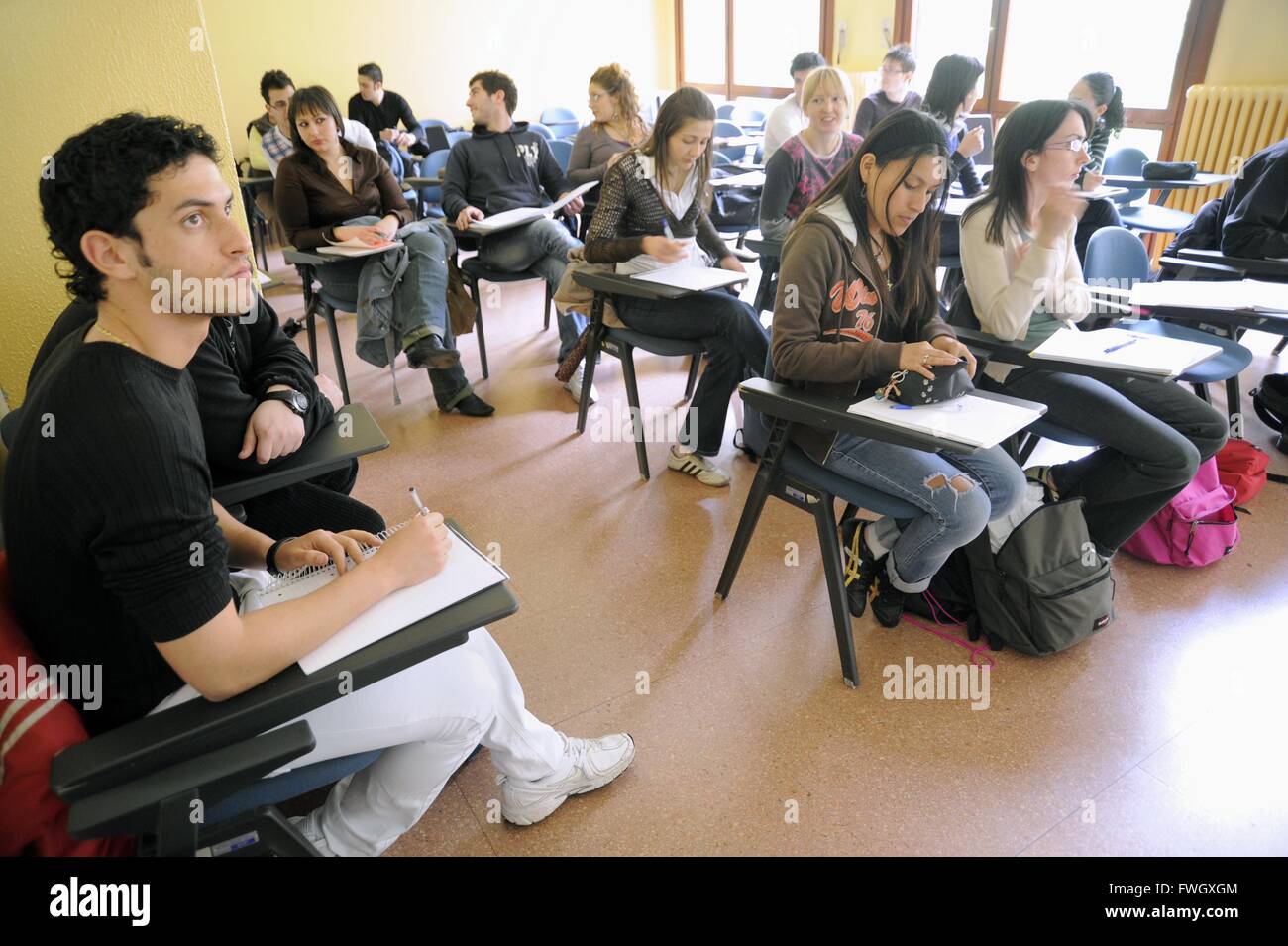 University of Milan (Italy), course of nursing at the Hospital S. Carlo ...