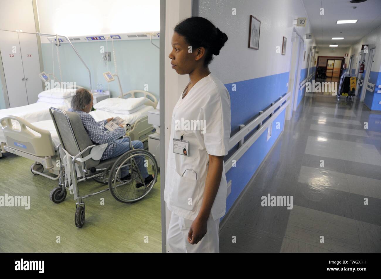 Milan, Italy, S.Carlo hospital Stock Photo - Alamy
