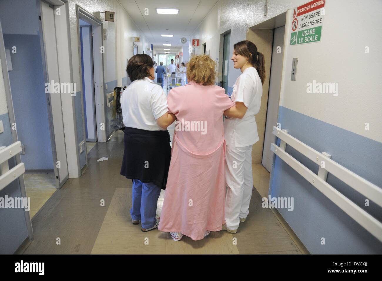 Milan, Italy, S.Carlo hospital Stock Photo - Alamy