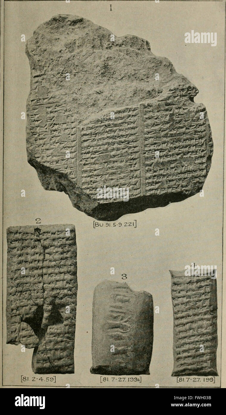 The Babylonian story of the deluge as told by Assyrian tablets from ...