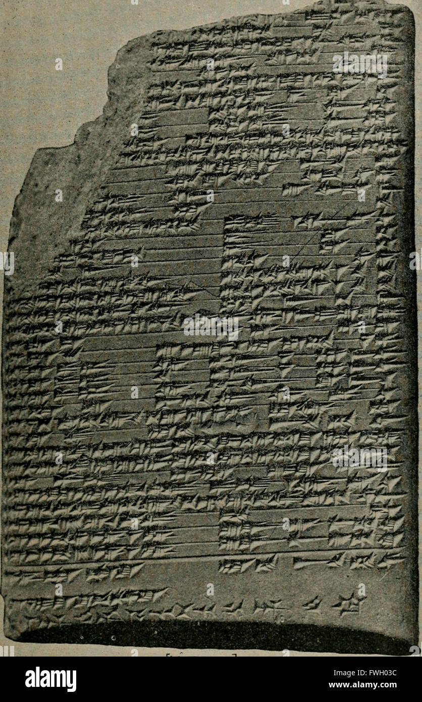 A 1920 publication detailing the discovery of Assyrian tablets at ...