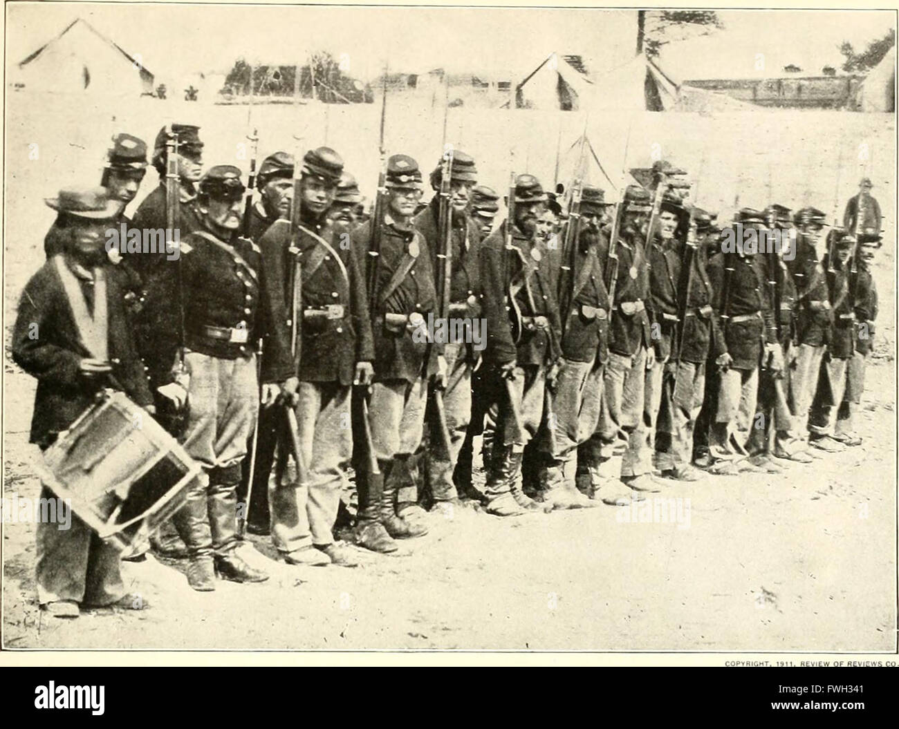 'The Civil War Through the Camera' (1912) presents vivid photographs ...