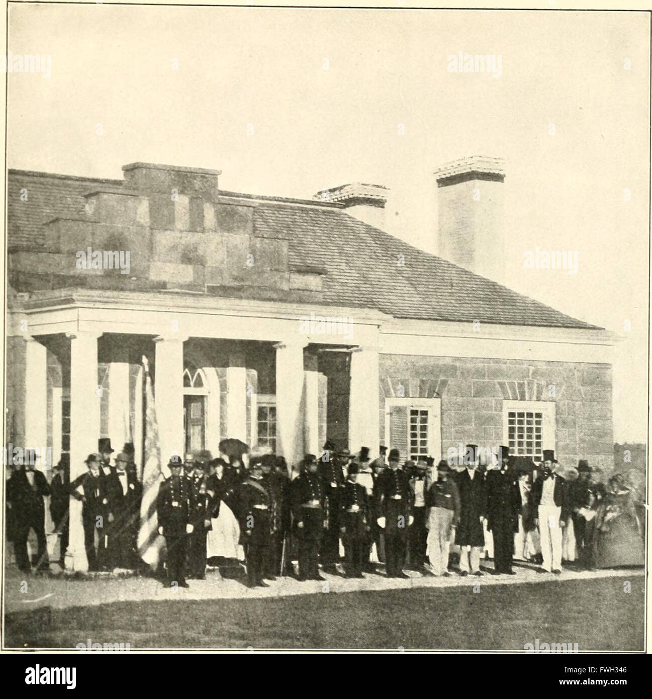 A 1912 book combining historical photographs from the Civil War era ...