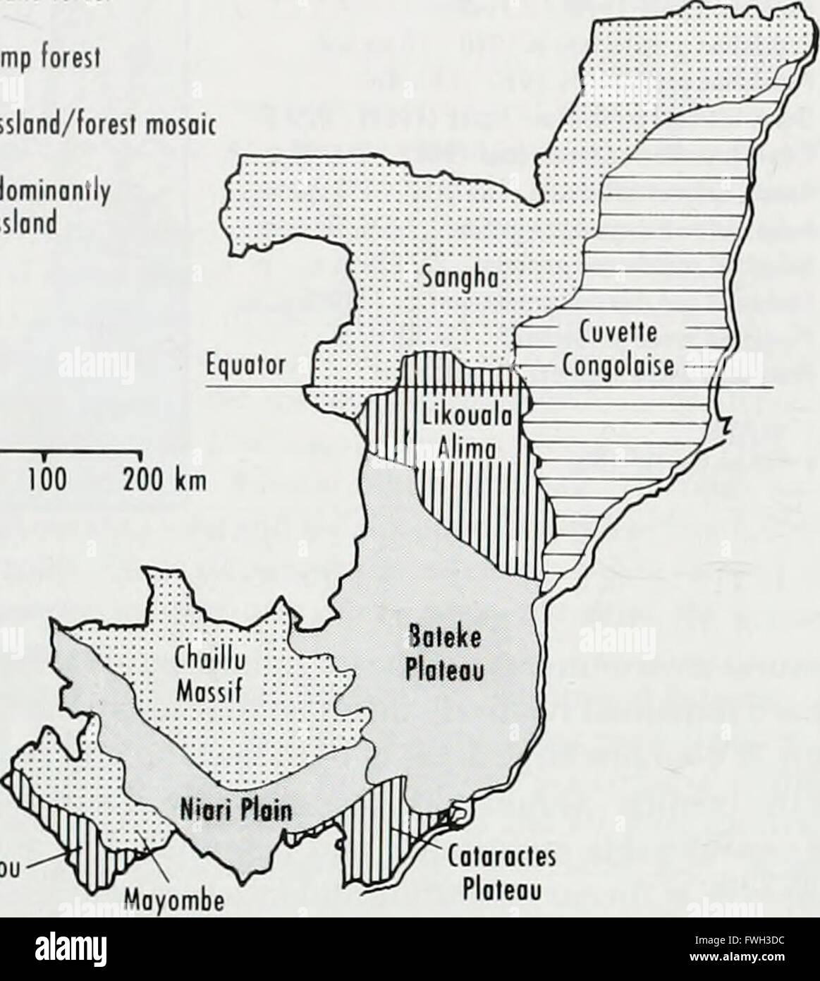 Tropical forests map hi-res stock photography and images - Alamy