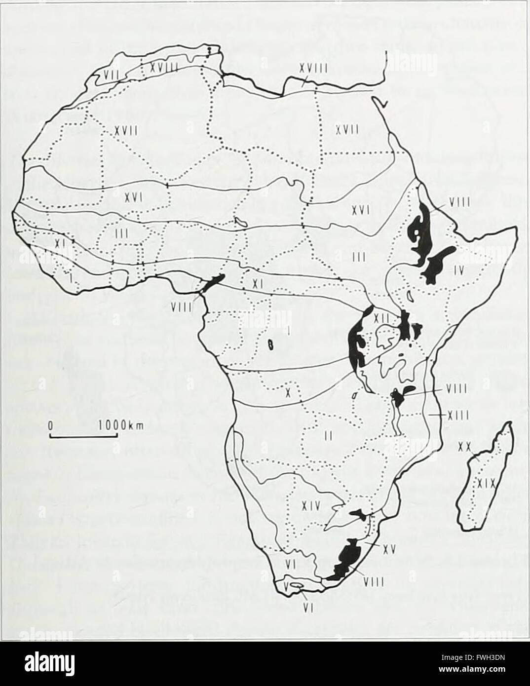The 1992 *Conservation Atlas of Tropical Forests - Africa* outlines the ...