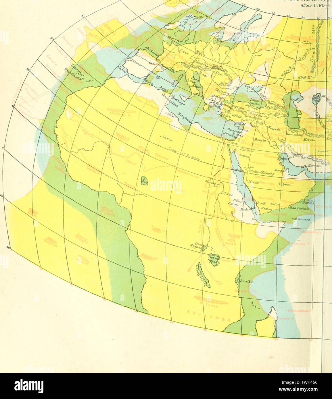 Encyclopedia britannica map hi-res stock photography and images - Alamy