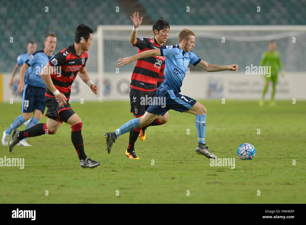Sydney Football Stadium, Sydney, Australia. 05th Apr, 2016. AFC ...