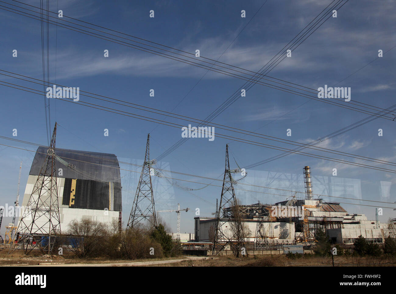 April 3, 2014 - A picture taken on April 3, 2014 shows the Chernobyl ...