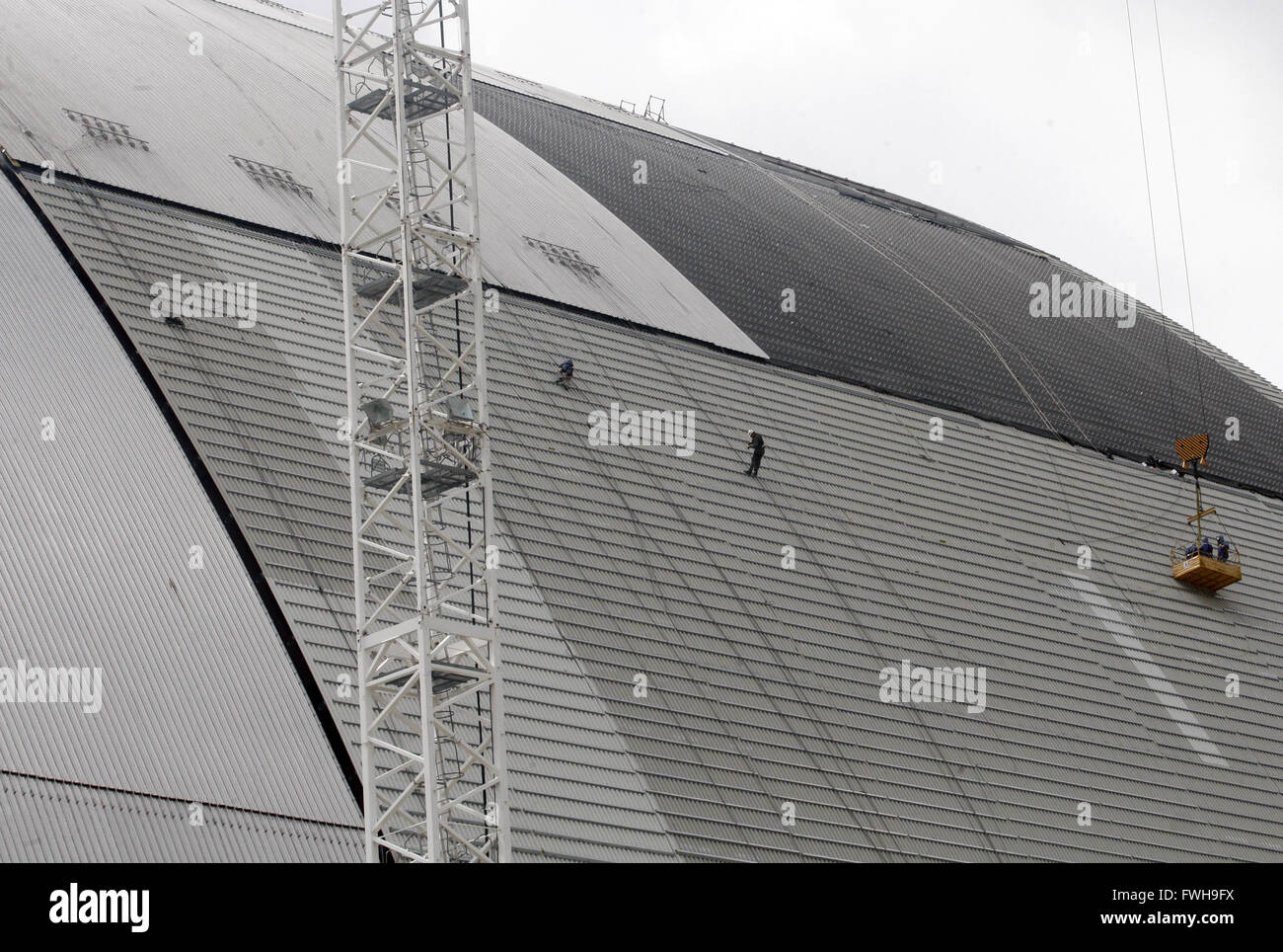 Safe confinement structure hi-res stock photography and images - Alamy
